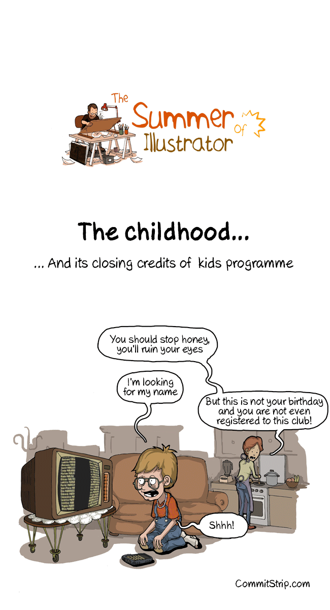 The summer of illustrator #1 | CommitStrip