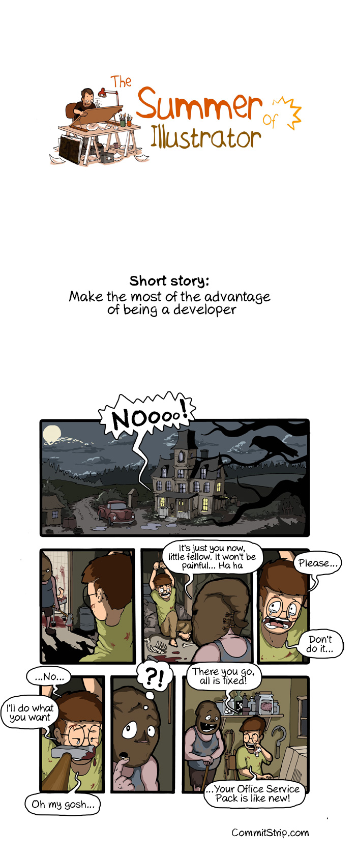 The summer of illustrator #4 | CommitStrip