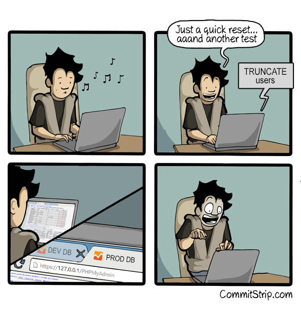 A coder's worst feeling ever | CommitStrip