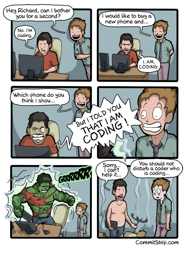 I. AM. CODING | CommitStrip