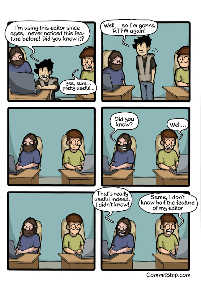 What you would never admin | CommitStrip