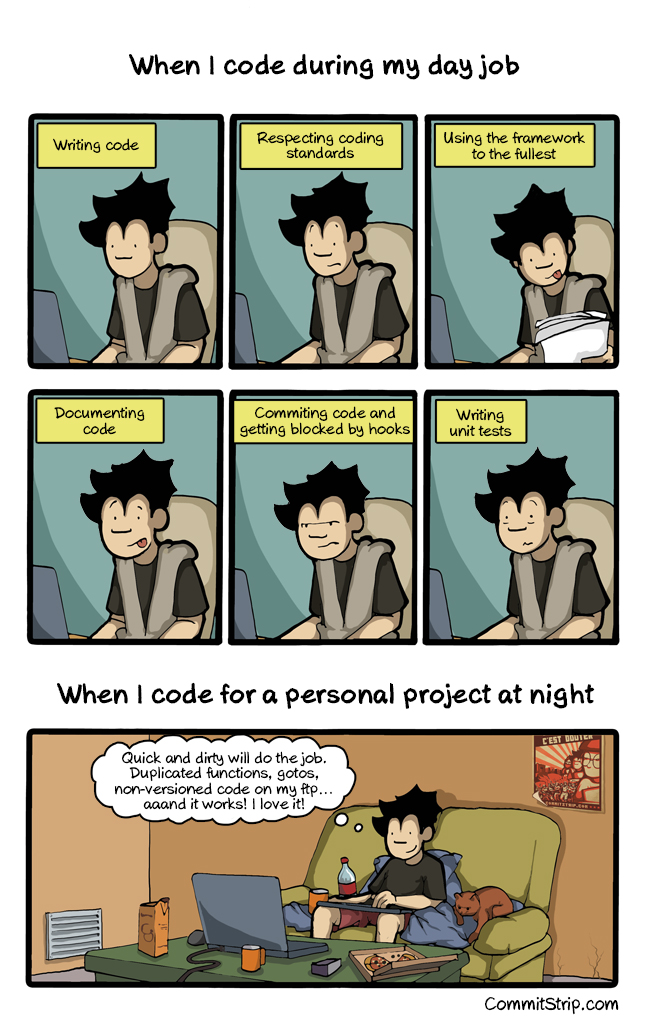 Really Good Comic Strips About The Lives Of Software Developers