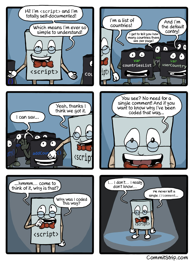 CommitStrip | The blog relating the daily life of web agency developers ...